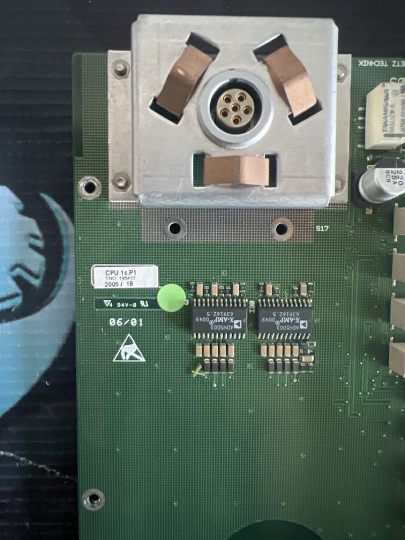 CPU-1c.P1 Probe Connector Board KTZ195417 GE Voluson 730 Pro – INMEDI